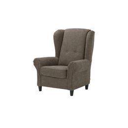 Höffner Sessel Kivana ¦ braun ¦ Maße (cm): B: 94 H: 112 T: 94