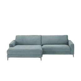 Gray & Jones Cord-Sofa CAP FERRAT 1.2 ¦ blau ¦ Maße (cm): B: 272 H: