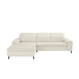 Jette Home Ecksofa aus Flachgewebe Jette Sense ¦ beige ¦ Maße (cm): B