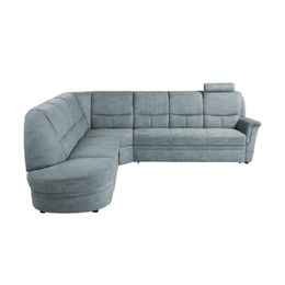 meinSofa Ecksofa Chris ¦ blau ¦ Maße (cm): B: 290 H: 96 T: 277