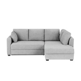 bobb Ecksofa Lisa de Luxe ¦ grau ¦ Maße (cm): B: 235 H: 90 T: 184