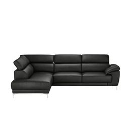 Max Schelling Ecksofa Vita ¦ schwarz ¦ Maße (cm): B: 209 H: 79 T: 29