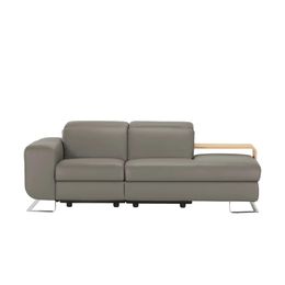 JOOP! Ledersofa 8151 ¦ braun ¦ Maße (cm): B: 211 H: 74 T: 111