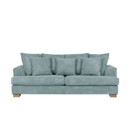 Soho Sofa Franka ¦ grün ¦ Maße (cm): B: 231 H: 87 T: 103