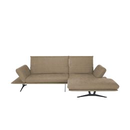 Koinor Ecksofa aus Flachgewebe Francis ¦ beige ¦ Maße (cm): B: 284 H