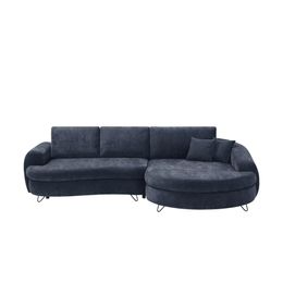 switch Ecksofa Ariana ¦ blau ¦ Maße (cm): B: 302