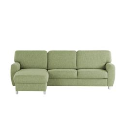 Smart Ecksofa Valencia ¦ grün ¦ Maße (cm): B: 263 H: 90 T: 173