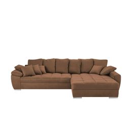 bobb Ecksofa Farina ¦ braun ¦ Maße (cm): B: 323 H: 92 T: 222