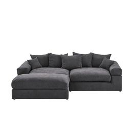 Smart Ecksofa Lionore ¦ grau ¦ Maße (cm): B: 266 H: 86 T: 203