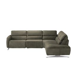 Musterring Ecksofa MR260 ¦ grün ¦ Maße (cm): B: 281 H: 82 T: 248