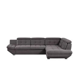 U.N.O uno Ecksofa Elias ¦ braun ¦ Maße (cm): B: 305 H: 80 T: 228