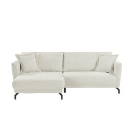 bobb Ecksofa Yolanda ¦ grau ¦ Maße (cm): B: 257 H: 94 T: 174