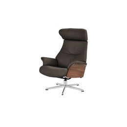 Höffner Relaxsessel Air ¦ braun ¦ Maße (cm): B: 80 H: 106 T: 78