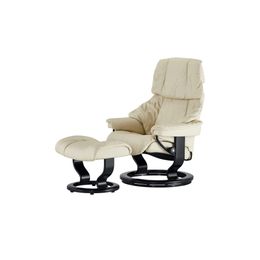 stressless Relaxsessel mit Hocker Reno M ¦ creme ¦ Maße (cm): B: 79