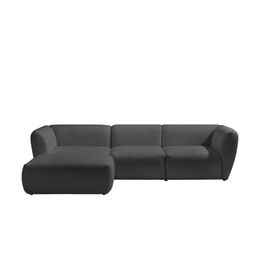 switch Ecksofa in Bouclé Candelo ¦ grau ¦ Maße (cm): B: 306 H: 75 T: