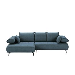 switch Ecksofa Seledo ¦ blau ¦ Maße (cm): B: 284 H: 88 T: 193