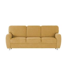 Smart Sofa Valencia ¦ gelb ¦ Maße (cm): B: 220 H: 90 T: 93