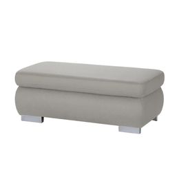 Lounge Collection XXL-Hocker Kathrin ¦ grau ¦ Maße (cm): B: 129 H: 4