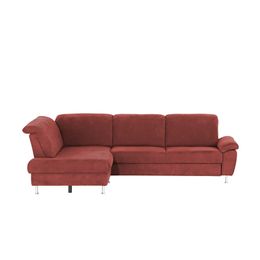 DIVA Ecksofa DIVA Lounge ¦ rot ¦ Maße (cm): B: 275 H: 85 T: 210