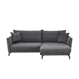 bobb Ecksofa Yolanda ¦ grau ¦ Maße (cm): B: 257 H: 94 T: 174