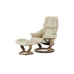 stressless Relaxsessel mit Hocker Reno S ¦ creme ¦ Maße (cm): B: 75