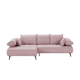 switch Ecksofa Seledo ¦ rosa/pink ¦ Maße (cm): B: 284 H: 88 T: 193