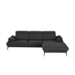 switch Ecksofa Sicilia ¦ schwarz ¦ Maße (cm): B: 290 H: 101 T: 187