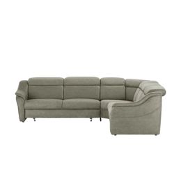 himolla Ecksofa 9707 ¦ grau ¦ Maße (cm): B: 291 H: 84 T: 261