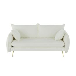 Höffner Big Sofa Edesia ¦ weiß ¦ Maße (cm): B: 180 H: 80 T: 100