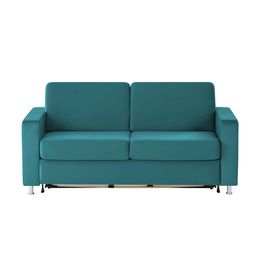 Nehl Schlafsofa Boston Deluxe ¦ türkis/petrol ¦ Maße (cm): B: 199 H: