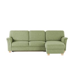 Smart Ecksofa Valencia ¦ grün ¦ Maße (cm): B: 269 H: 90 T: 173