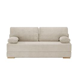 Smart Schlafsofa Toni ¦ beige ¦ Maße (cm): B: 202 H: 95 T: 98