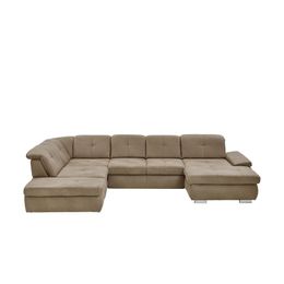 Lounge Collection Wohnlandschaft Affair ¦ braun ¦ Maße (cm): B: 371