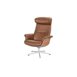 Höffner Höffner Relaxsessel drehbar Timeout ¦ braun ¦ Maße (cm): B: 80 H: 109,5 T: 8