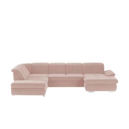 Lounge Collection Wohnlandschaft Mikrofaser Affair ¦ rosa/pink ¦ Maß