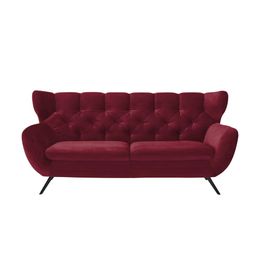 Jette Home Sofa Caldara ¦ rot ¦ Maße (cm): B: 200 H: 94 T: 95