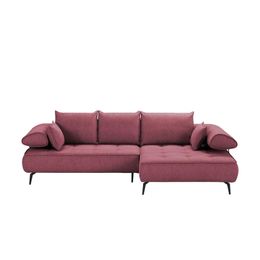 switch Ecksofa Seledo ¦ rot ¦ Maße (cm): B: 284 H: 88 T: 193