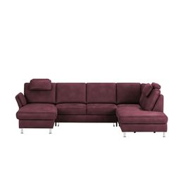 Mein Sofa bold Wohnlandschaft Veit ¦ rot ¦ Maße (cm): B: 305 H: 90 T