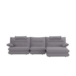 Smart Ecksofa Ellen ¦ grau ¦ Maße (cm): B: 343 H: 89 T: 173