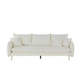 Höffner Big Sofa Edesia ¦ weiß ¦ Maße (cm): B: 240 H: 80 T: 100