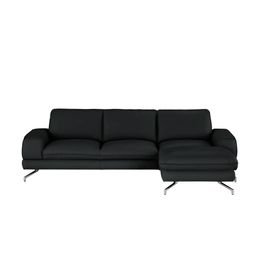 Smart Ecksofa Bonika ¦ schwarz ¦ Maße (cm): B: 268 H: 83 T: 165