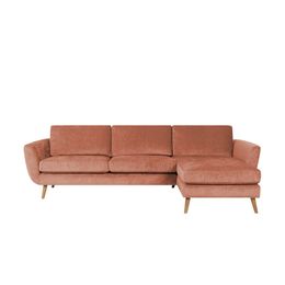 Soho Ecksofa Smilla ¦ orange ¦ Maße (cm): B: 274 H: 85 T: 156