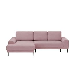 switch Ecksofa aus Cord Capitol ¦ rosa/pink ¦ Maße (cm): B: 276 H: 89