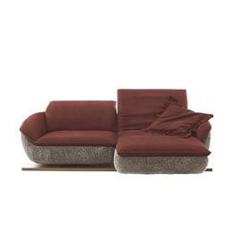 Koinor Ecksofa Mooove ¦ rot ¦ Maße (cm): B: 242 H: 99 T: 153