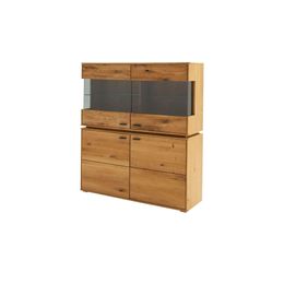 Woodford Highboard Moris ¦ holzfarben ¦ Maße (cm): B: 123 H: 137 T: