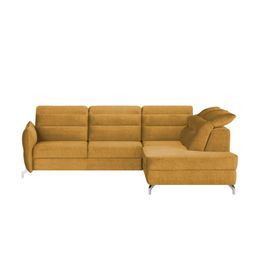 switch Ecksofa Montale ¦ gelb ¦ Maße (cm): B: 261 H: 108 T: 229