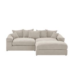 Smart Ecksofa Lionore ¦ weiß ¦ Maße (cm): B: 266 H: 86 T: 203