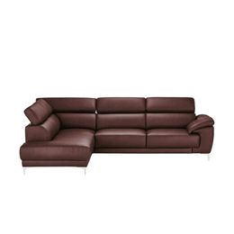 Max Schelling Ecksofa Vita ¦ rot ¦ Maße (cm): B: 209 H: 79 T: 293