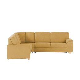 Smart Ecksofa Valencia ¦ gelb ¦ Maße (cm): B: 280 H: 90 T: 250