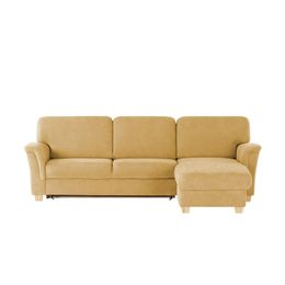 Smart Ecksofa Valencia ¦ gelb ¦ Maße (cm): B: 269 H: 90 T: 173